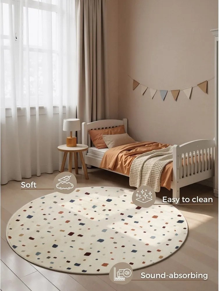 Dětský koberec ø160 cm Funny Squares – Hanse Home