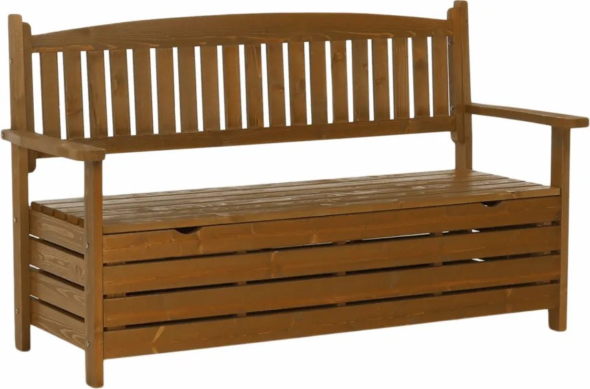 Zahradní lavička, hnědá, 150cm, AMULA