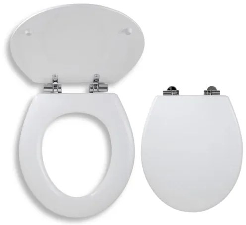 Wc prkénko Novaservis dřevo bílá WC/SOFTLYRA