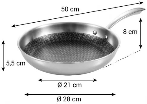 TESCOMA Pánev SteelCRAFT ¤ 28 cm