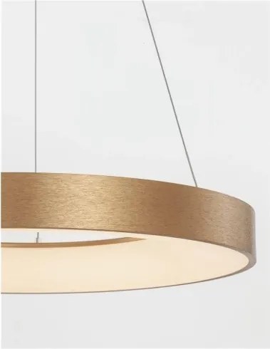 Závěsné LED svítidlo NOVA LUCE RANDO THIN 50W 3000K 9453454 stmívatelné Triac