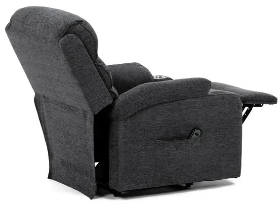 Autronic Polohovací křeslo s elektrickým ovládáním TV-S8348 Barva potahu: Hnědobéžová