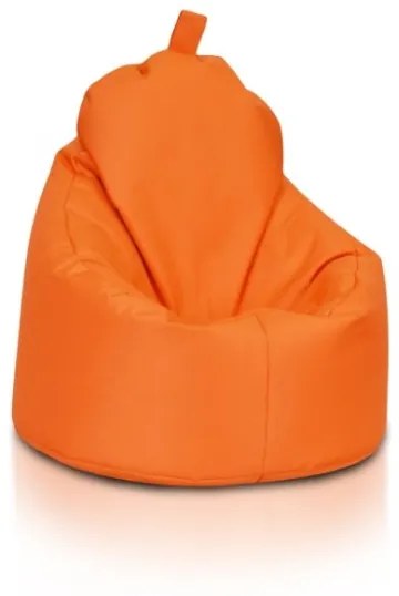 Sedací vak Yoko ekokůže / polyester TiaHome - Žltá
