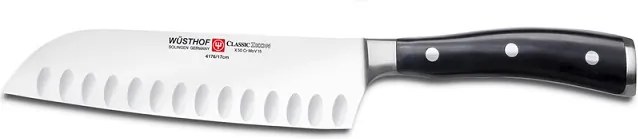 Japonský nůž "Santoku" 17 cm, CLASSIC IKON - Wüsthof Dreizack Solingen