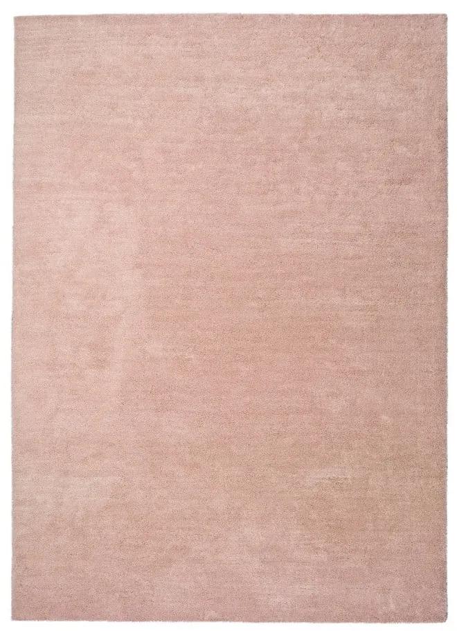 Světle růžový koberec Universal Shanghai Liso, 200 x 290 cm