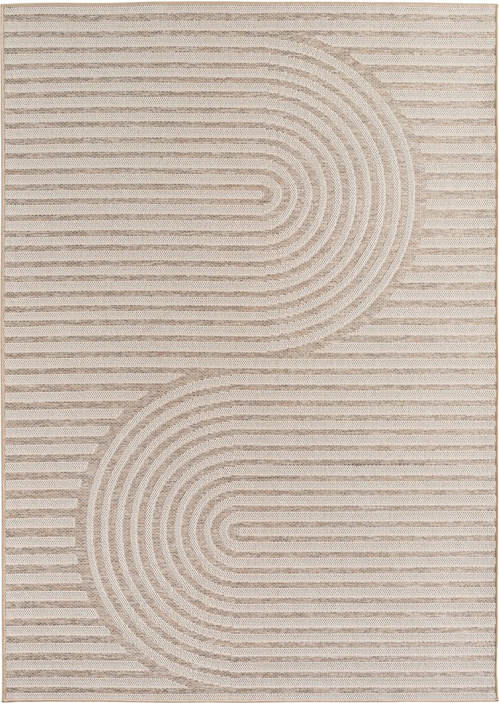 Ayyildiz, Kusový koberec Desert 1301 beige - na ven i na doma, 200x290, béžová, chodba / předsíň