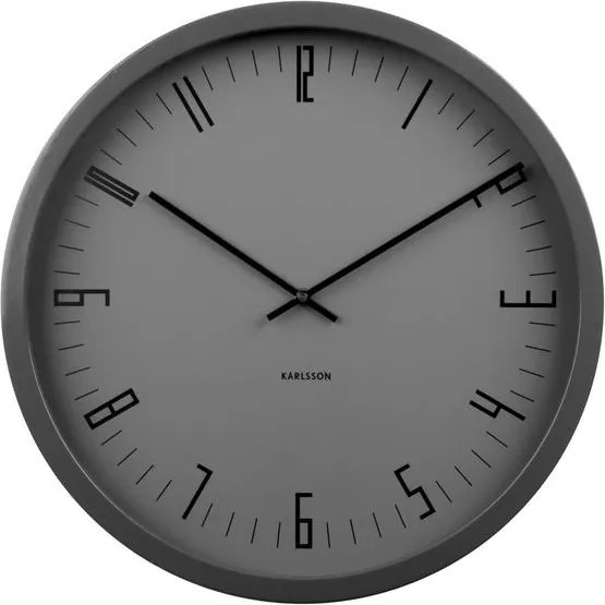 Designové nástěnné hodiny KA5612BK Karlsson 44cm