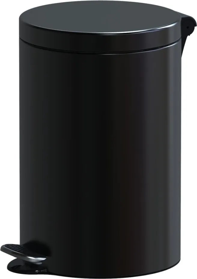 Odpadkový nášlapný koš EnpragFreedom Fresh 12l, černá