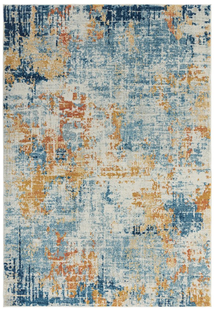 Tribeca Design Kusový koberec Dinamo Illusion Ochre Rozměry: 80x150 cm