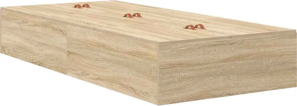 Rám postele s úložným prostorem Sonoma dub 100 x 200 cm 3335351
