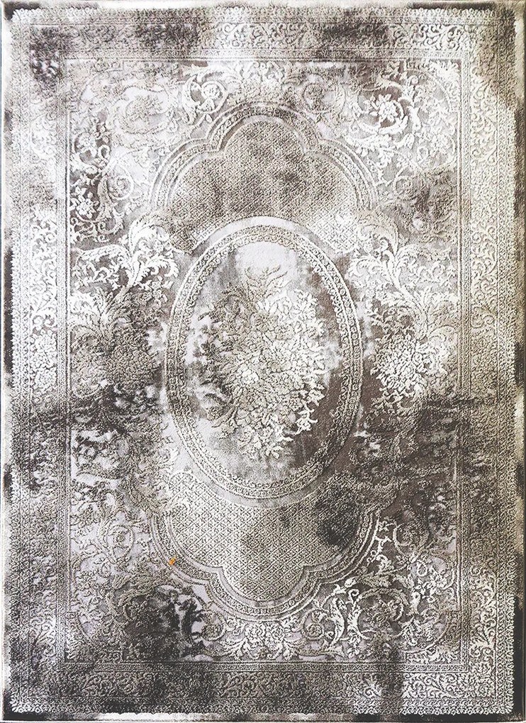 BE Koberec Mitra 3003 GREY - šedý obdélníkový Rozměr: 120x180 cm