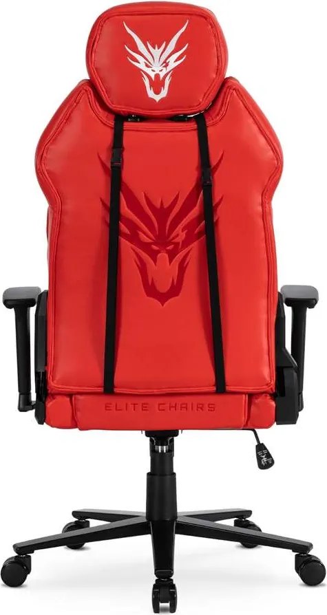 Herní židle Parsec, červená