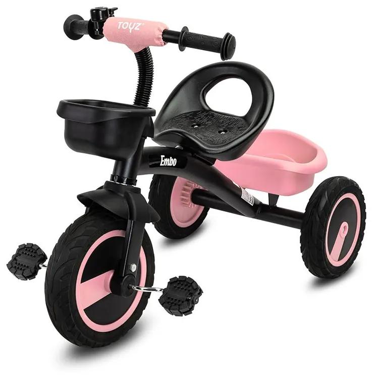 Dětská tříkolka Toyz Embo pink Růžová