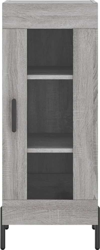 Skříň highboard šedá sonoma 34,5 x 34 x 180 cm kompozitní dřevo 3199055