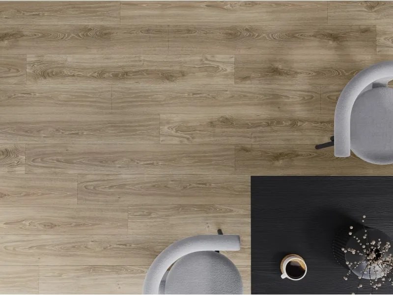 Mexen Fort Valley vzorek vinylových panelů SPC 6,5 mm, podklad IXPE 1,5 mm, 4 V-drážka, Dub - F1046-S
