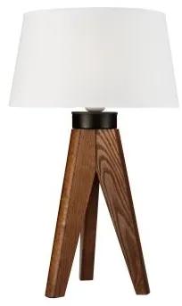 Lamkur 35192 LN 1.98 AIDA - Stolní lampa na dřevěné trojnožce, tmavý dub