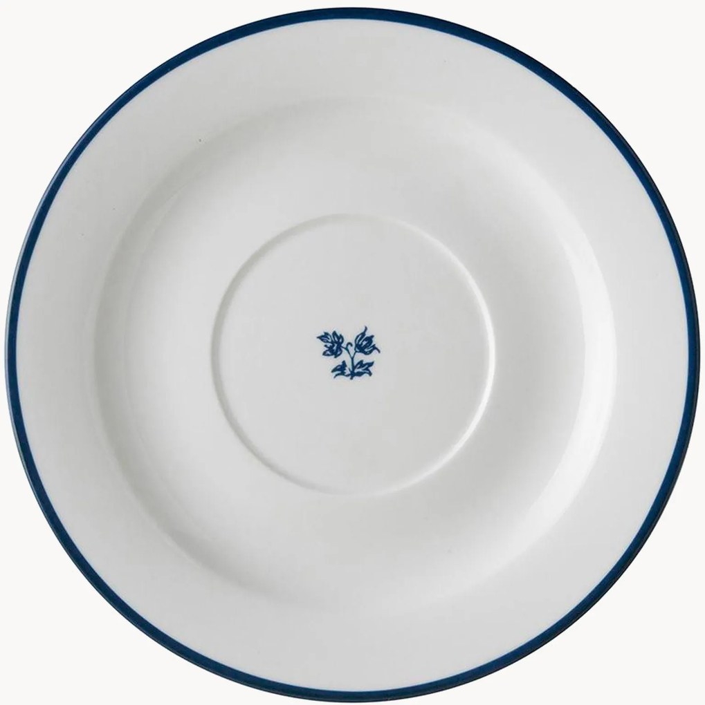 Sada porcelánových podšálků Blueprint, 4 díly