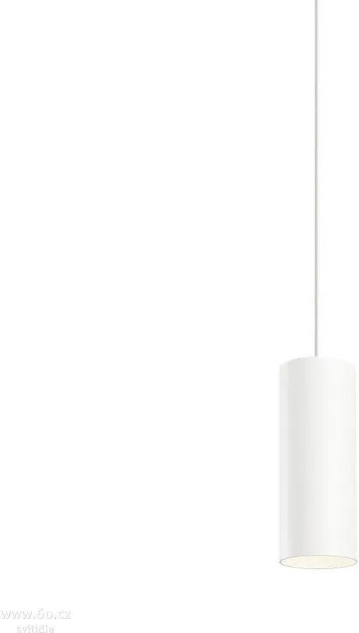 Wever Ducré 207720W0 Ray 2.0 PAR16, bílé oválné závěsné svítidlo,  1x35W GU10, výška 20cm