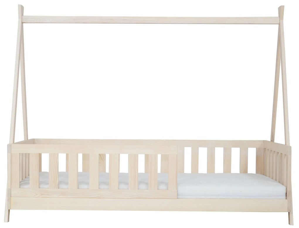 Drewmax LK142 90x180 cm - Dřevěná dětská postel masiv borovice