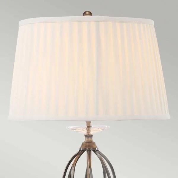 Elstead AG-TL-AGED-BRASS - Stolní lampa AEGEAN 1xE27/60W/230V bronzová