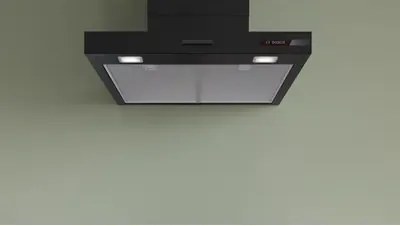 Bosch DWB63BC60 černá / Digestoř / 598 mm / 400 m3/h / tř. C / 67 dB
