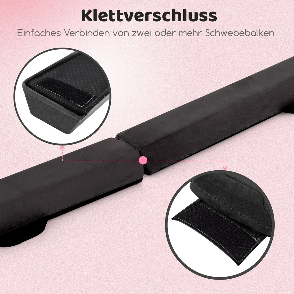 Costway Kladina gymnastická kladina 210 cm skládací gymnastická