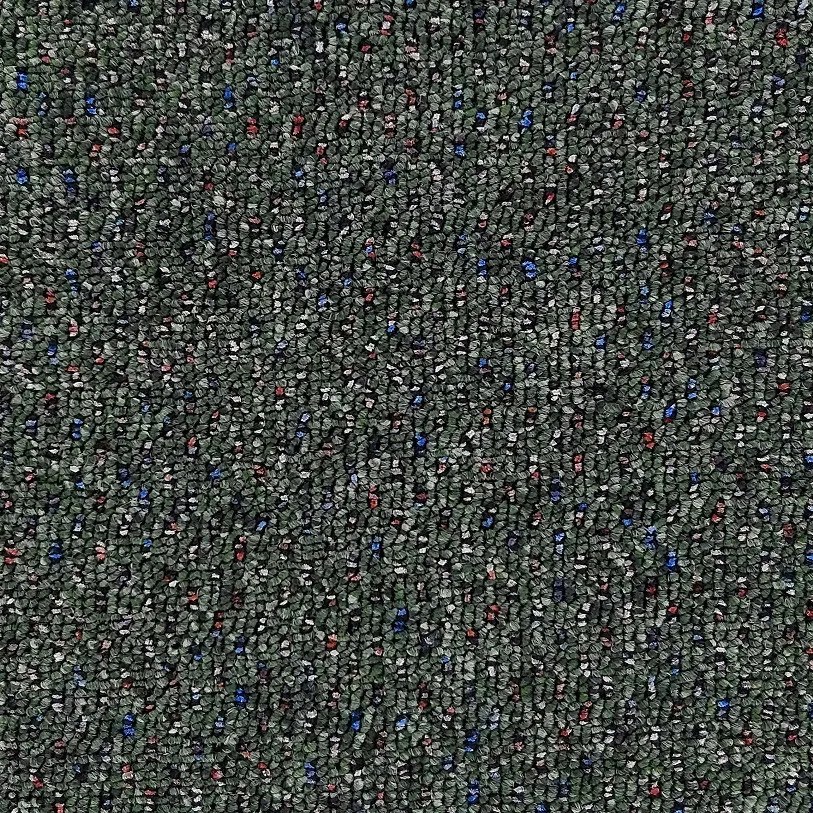 Timzo, Metrážový koberec New Techno 3547 zelené, zátěžový, na míru, šíře 4m, zelená, ab (mřížka), chodba / předsíň