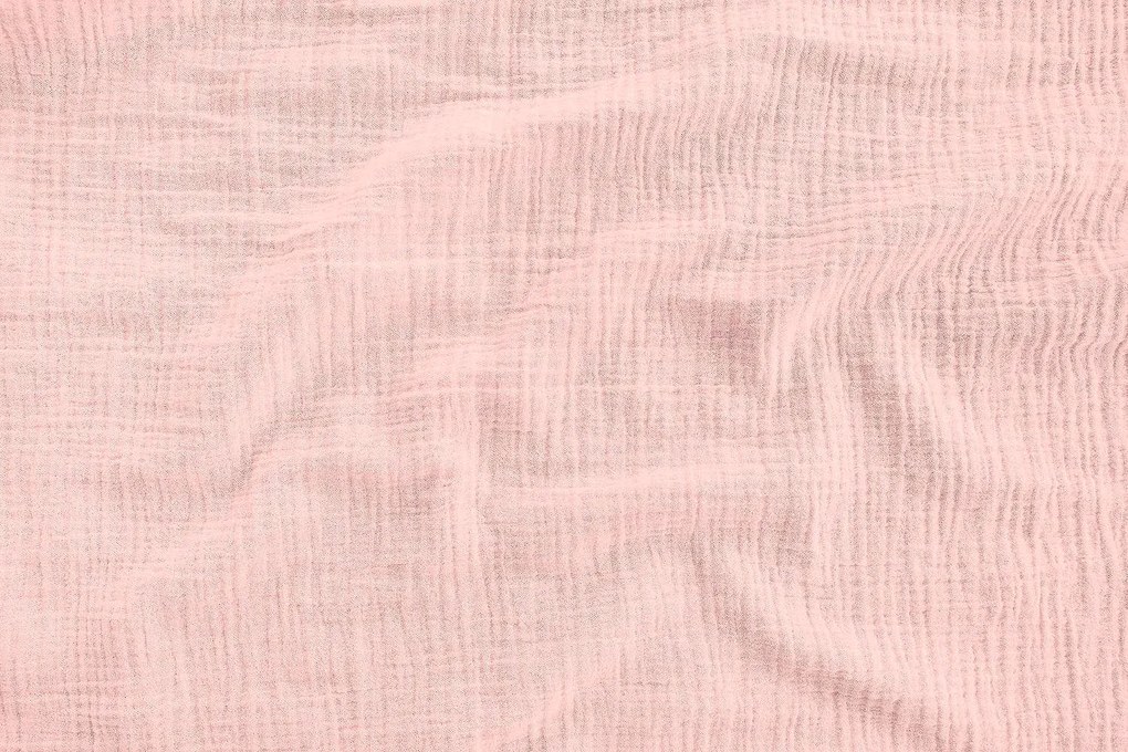 Mušelínové povlečení Old rosa Velikost: 140 x 220 + 70 x 90
