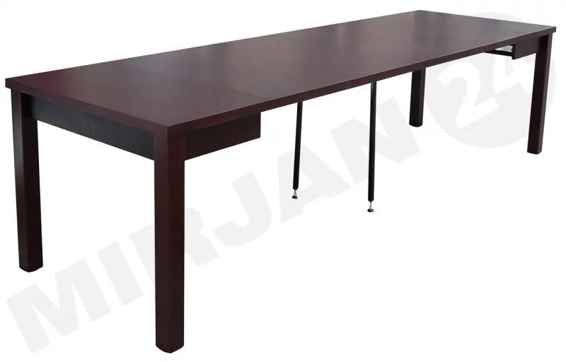Rozkládací stůl A28 90x90x240 cm, Barva dřeva: bílá