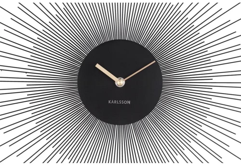 Designové nástěnné hodiny 5818BK Karlsson 60cm