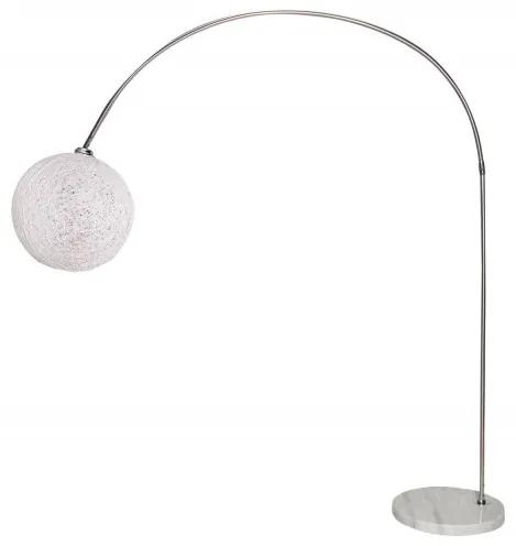 Stojací lampa Cocooning 205cm bílá / 40685