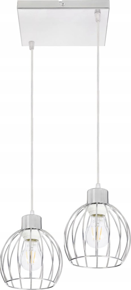 Závěsná stropní lampa Loft lustr drát E27