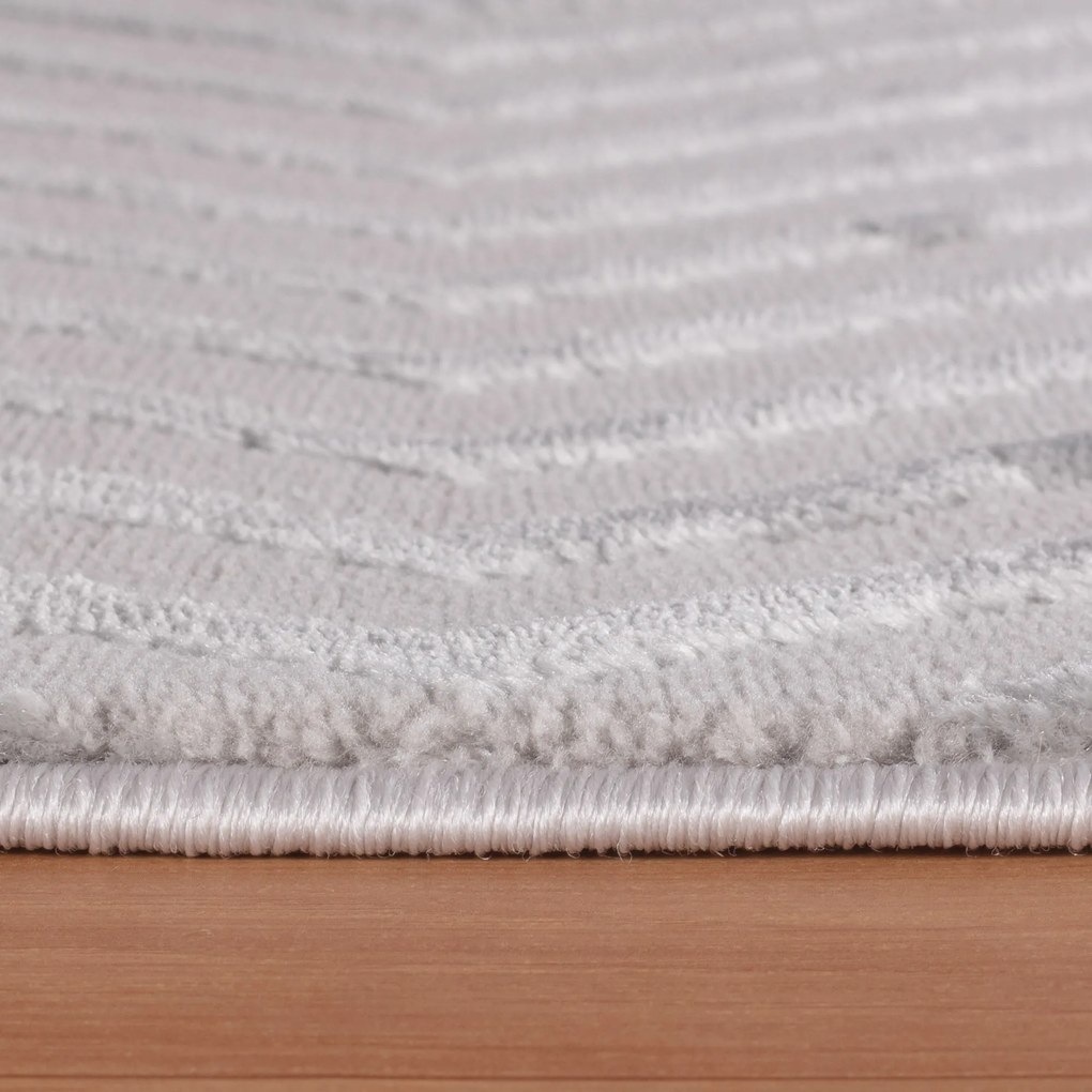 Ayyildiz, Kusový koberec Sahara 1115 Silver, 140x200, šedá, obývací pokoj