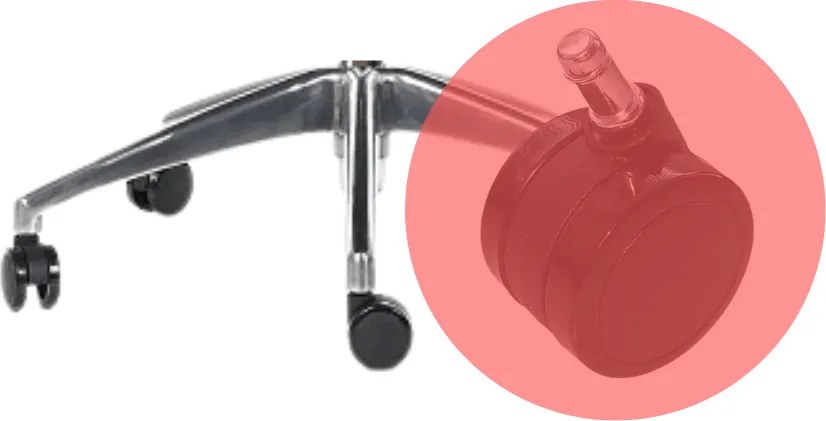 MERCURY Kancelářská židle REGO - látka, síťovina, černá
