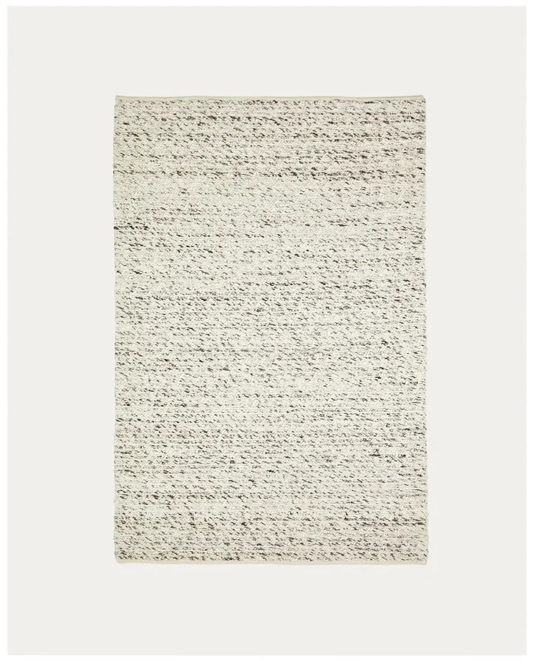 Krémový vlněný koberec 200x300 cm Manilva – Kave Home