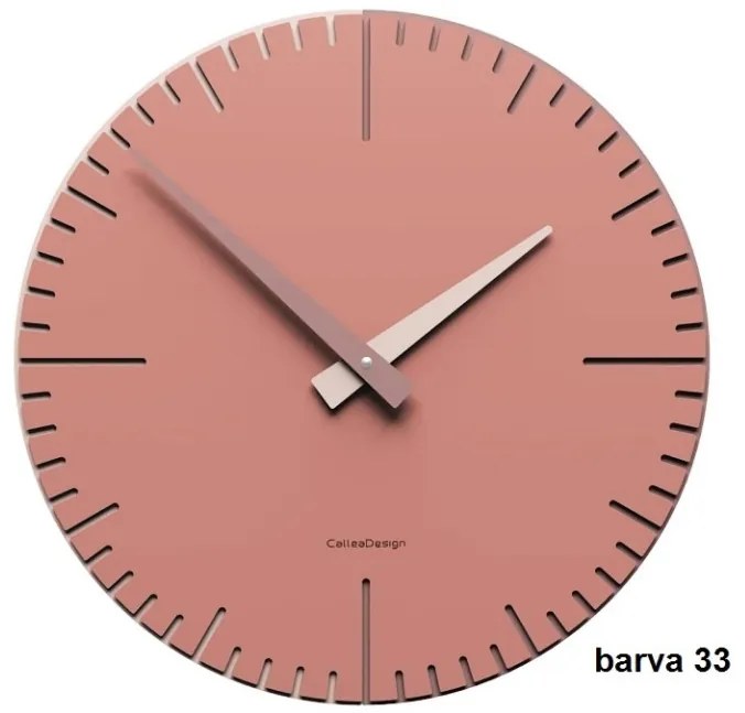 Designové hodiny 10-025 CalleaDesign Exacto 36cm (více barevných variant) Barva grafitová (tmavě šedá)-3 - RAL9007