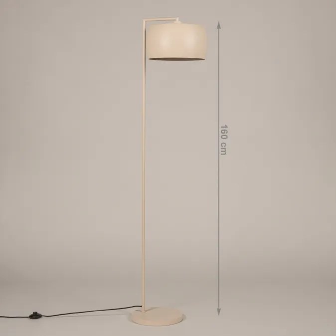 Stojací designová lampa Pallas Bond Taupe
