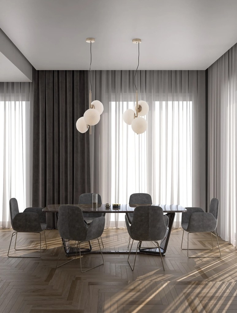 Designový lustr na lanku Allen 3