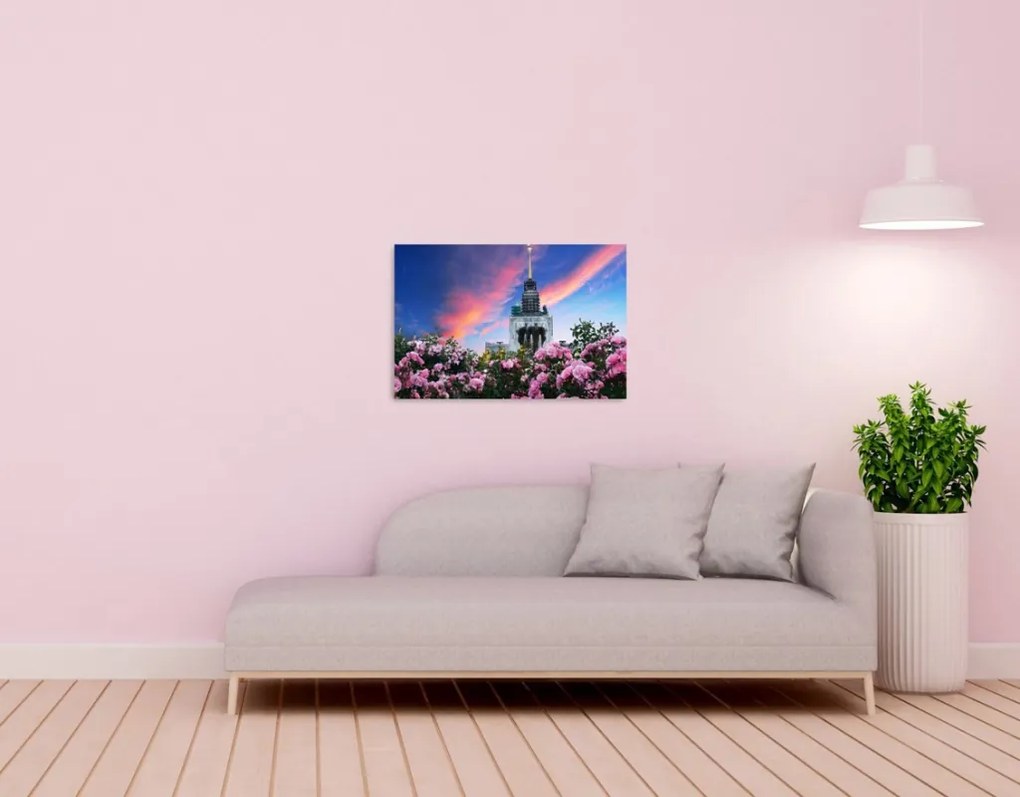 Malvis ® Obraz Město růží Velikost: 120x80 cm