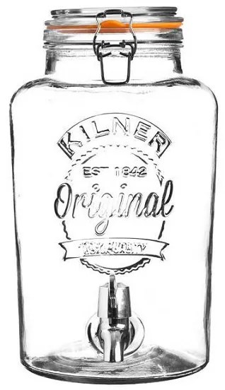 Kilner ORIGINAL Skleněný soudek s kohoutkem 8 l