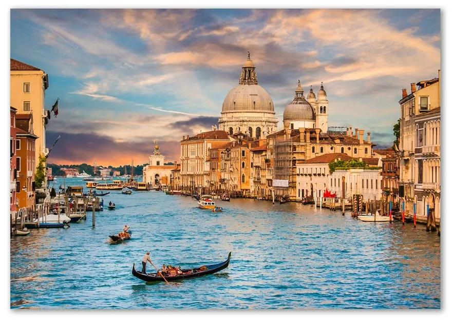 Wallmuralia Fotoobraz na skle Benátky Itálie 100x70 cm