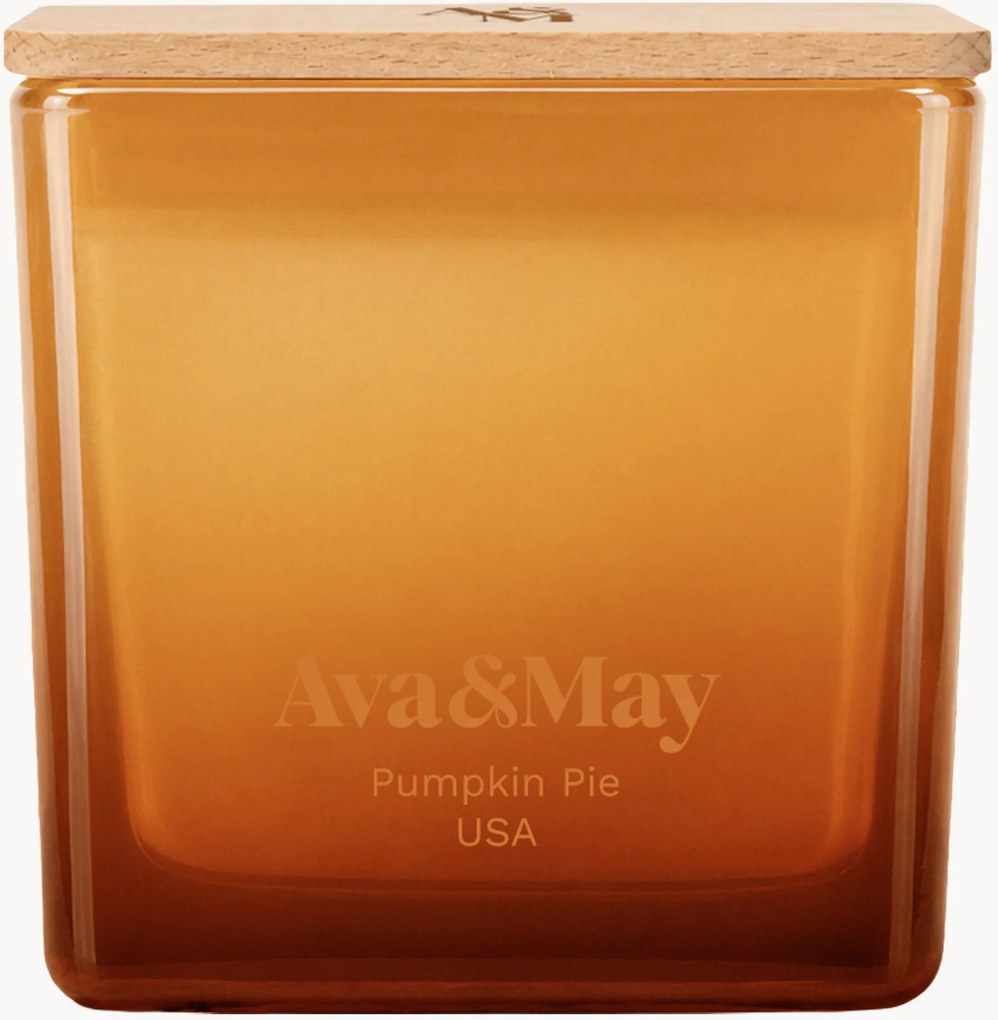 Vonná svíčka Pumpkin Pie (hruška, vanilka a skořice)