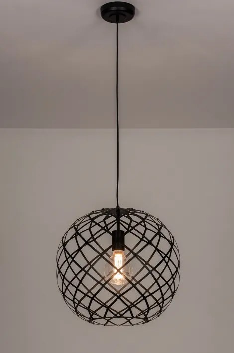 Závěsné svítidlo do ložnice Graphite 40