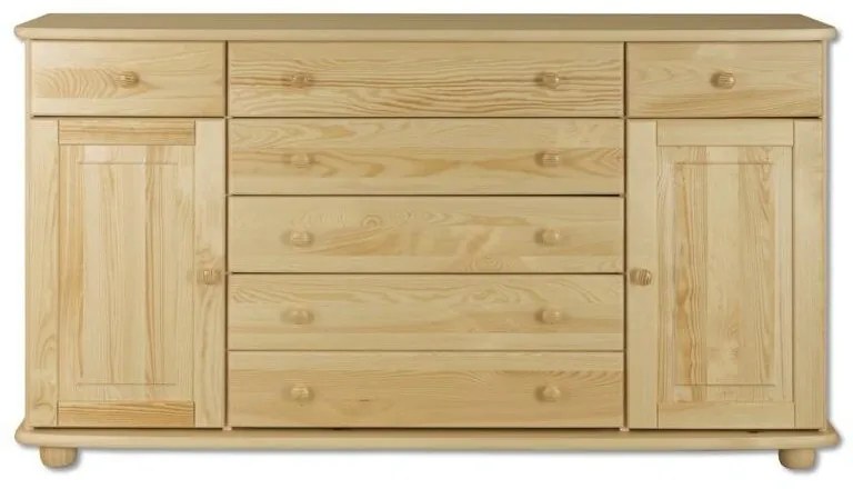 Casarredo DK-150 kombinovaná komoda, bez moření borovice