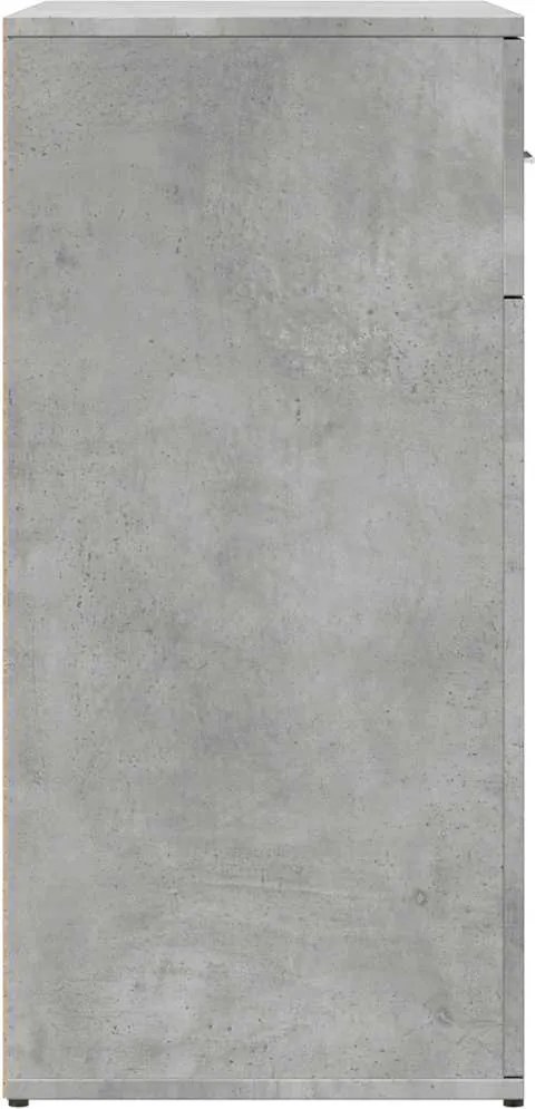 Příborníky 2 ks betonově šedé 79 x 38 x 80 cm kompozitní dřevo 3276619