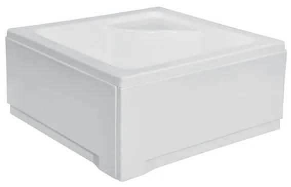 Besco Čtvercová sprchová akrylátová vanička IGOR SQ 80x80 (90x90) Barva: Bílá, Rozměry (cm): 80x80