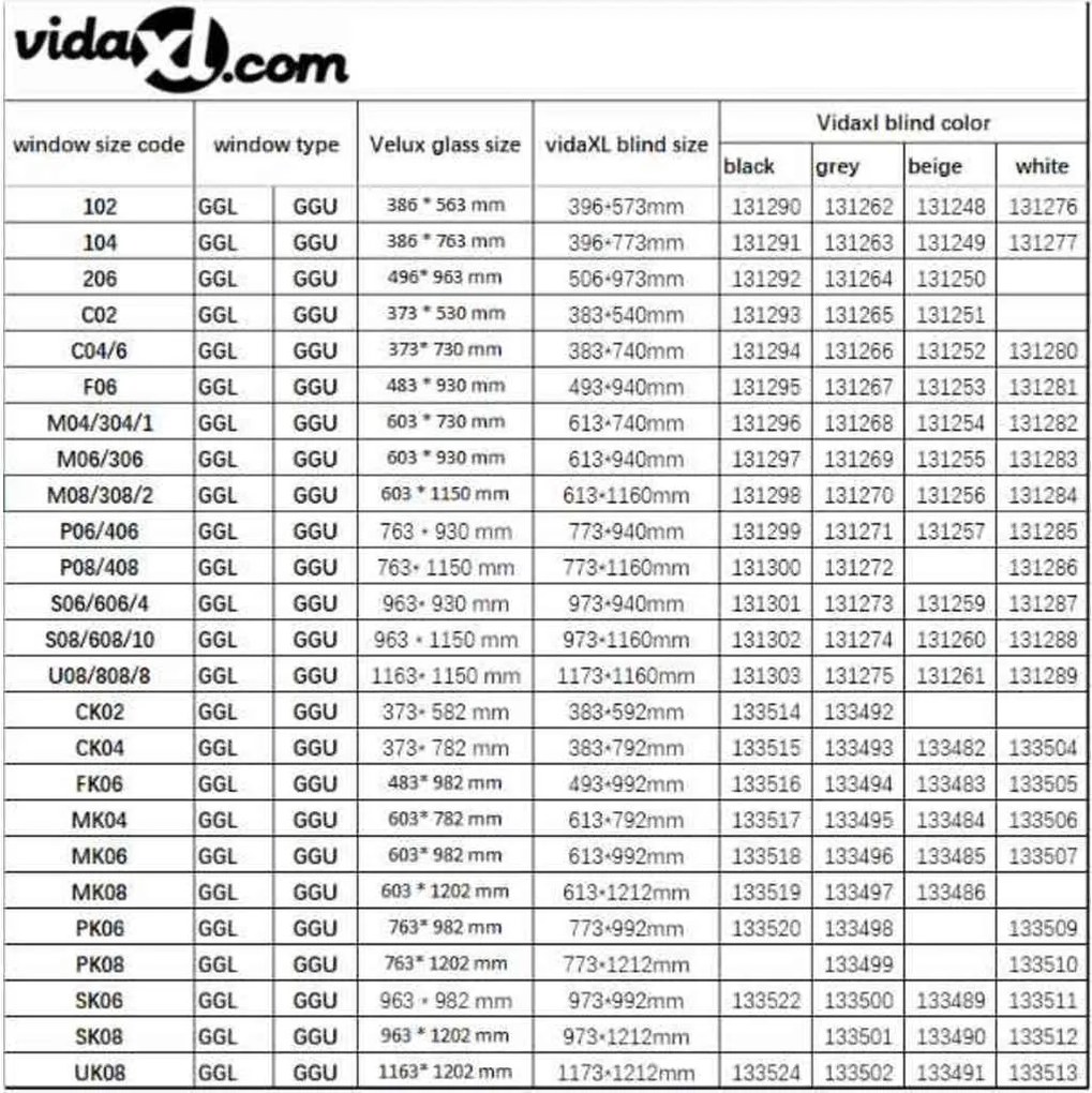 Zatemňovací roleta béžová FK06 GGL a GGU 133483