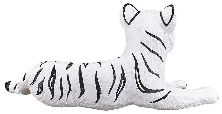 Mojo Tygr bílý mládě ležící
