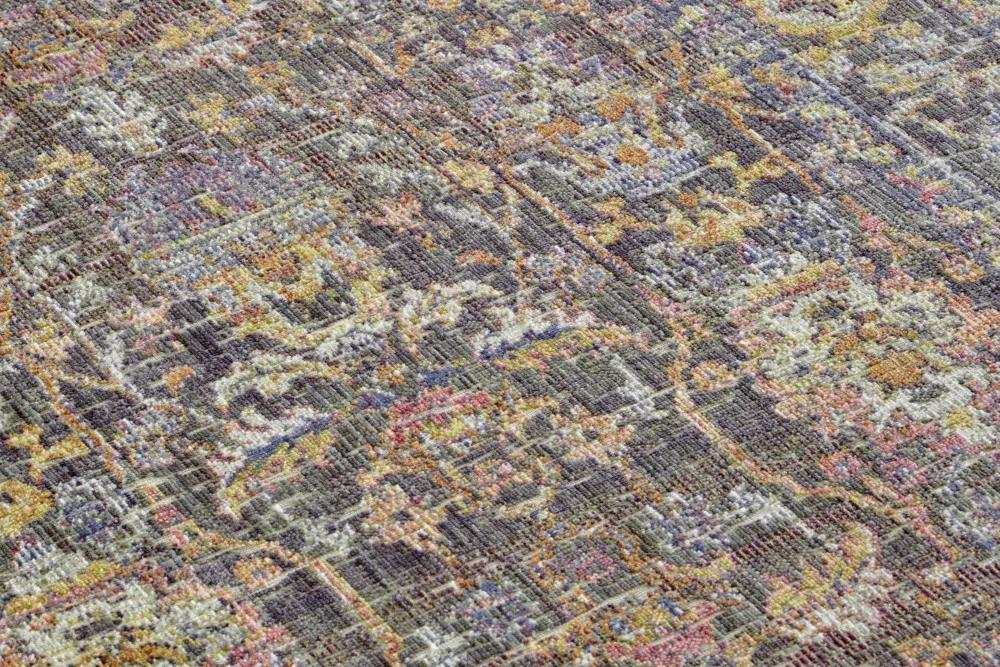 Nouristan - Hanse Home koberce Kusový koberec Cairo 105589 Luxor Grey Multicolored – na ven i na doma - 240x340 cm