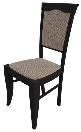 Židle JK13, Barva dřeva: bílá, Potah: Casablanca 2308
